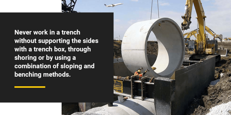 6 Top Trenching Safety Tips - Trench Safety Guide - Blanchard Machinery